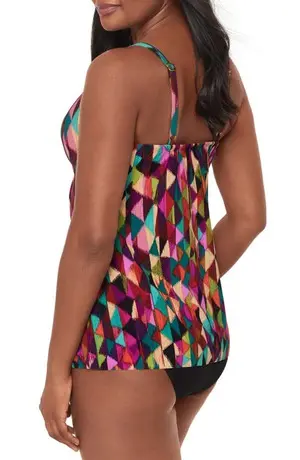 Miraclesuit Farfalle Marina Underwire Tankini Top