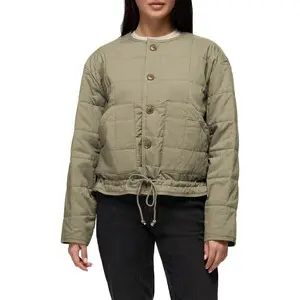 Prana Starcliff Quilted Organic Cotton Jacket - Sage