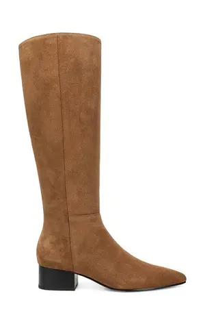 Vince Adan Tall Leather Boot - Elmwood