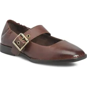 BØRN Millie Leather Mary Jane - Brown Leather