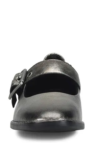 BØRN Millie Leather Mary Jane - Pewter Metallic