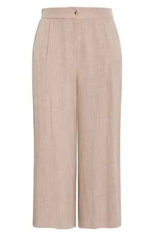 City Chic Luci Pleated Wide Leg Pants