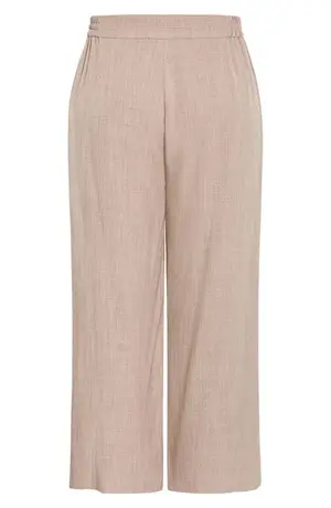 City Chic Luci Pleated Wide Leg Pants