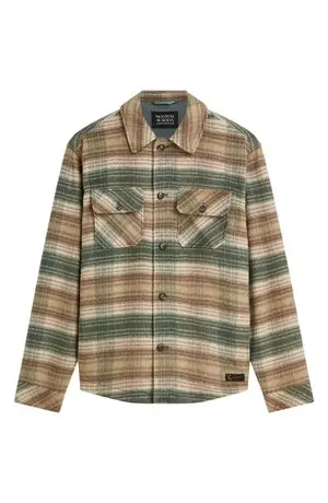 Scotch & Soda Checked Overshirt