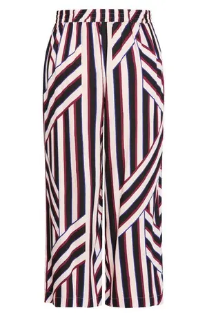 City Chic Haylee Striped Wide Leg Pants