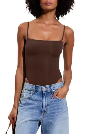 LEFT ON FRIDAY Retreat One-piece Swimsuit - Cold Brew Brown