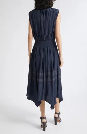 Ramy Brook Kiki Midi Shirtdress