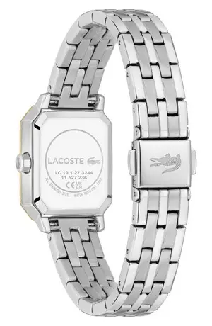 Lacoste Parisienne Bracelet Watch - Silver White