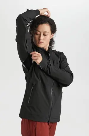 OUTDOOR RESEARCH Carbide Waterproof Jacket - Solid Black