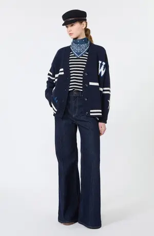 Max Mara High Waist Flare Leg Jeans