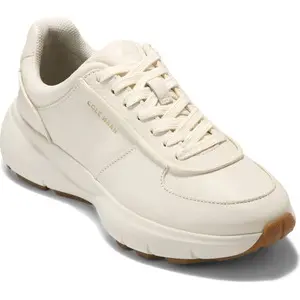 Cole Haan Grandprø Runner 2.0 Leather Sneaker - Ivory Leather
