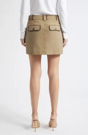 Ramy Brook Kylie Button Front Miniskirt