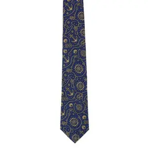 Trafalgar Nautical Wonders Silk Novelty Necktie