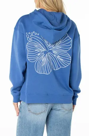 Roxy Wailea Oversize Embroidered Hoodie