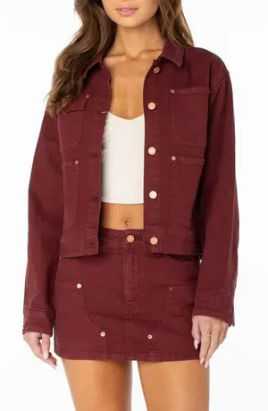 Roxy Reel Life Denim Jacket - Port