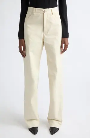 Altuzarra Mills Cotton Pants - Wheat