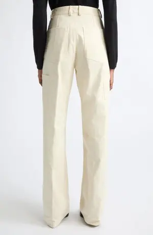 Altuzarra Mills Cotton Straight-leg Pants