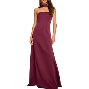 Ramy Brook Karma Gown - Cranberry