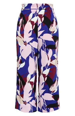 City Chic Printed Wide Leg Pants