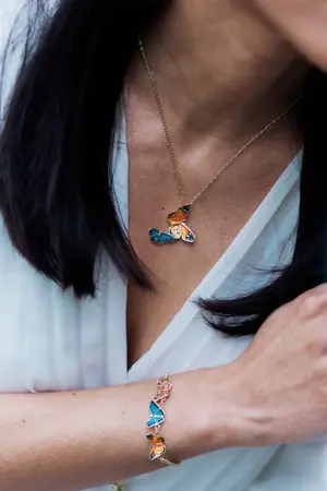 BILL SKINNER STUDIO Butterfly Pendant
