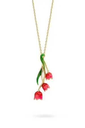 BILL SKINNER STUDIO Tulip Pendant - Red