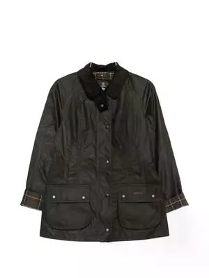 Barbour Waxed-cotton Coat - Green