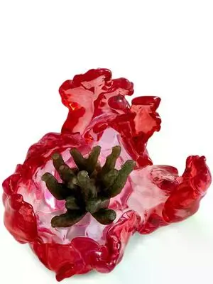 LA MANSO Parrot Bloom Ring - Red