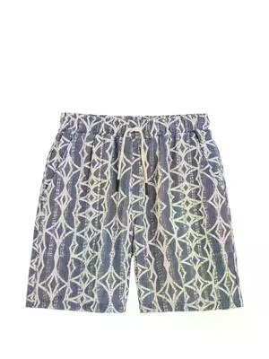 OAS Company Arko Nicola Drawstring Shorts - Blue