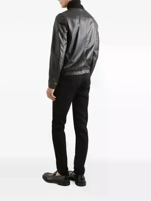 Dolce & Gabbana Logo-plaque Slim-fit Jeans