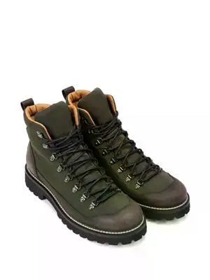 Church's Lace-up Paneled Boots