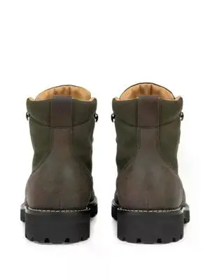 Church's Lace-up Paneled Boots