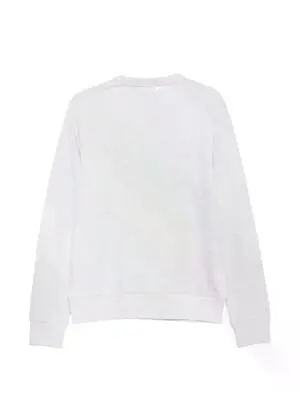 BOSS Logo-embroidered Cotton Sweater - Grey