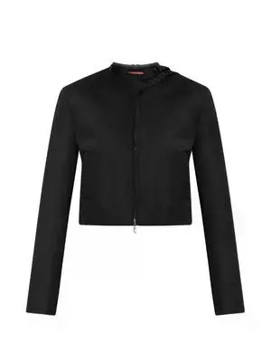 DIESEL® Tailored Jacket With Biker-neck Strap