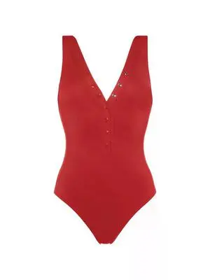 ERES Icône Button-down Swimsuit - Orange