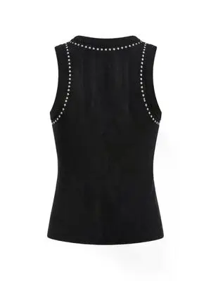 Dkny Studded Ribbed Tank Top