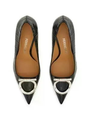 FERRAGAMO Maxi Gancini Pumps