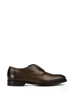 DOUCAL'S Leather Derby Shoes - Brown