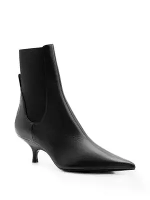 GIABORGHINI Tara Elastic-panel Chelsea Ankle Boots - Black