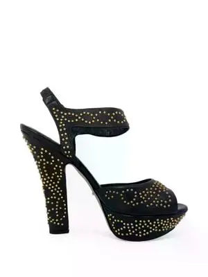 Sergio Rossi Block Heel Sandals For Women