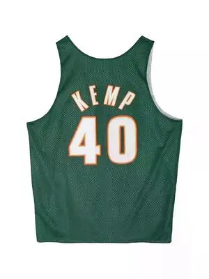 Mitchell & Ness Reversible Mesh Vest - Green