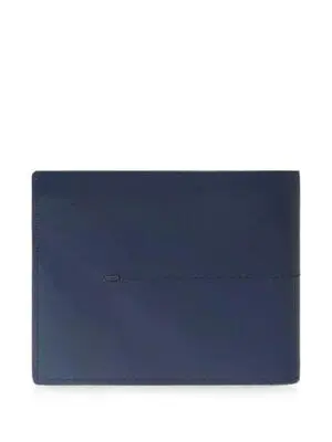 PIQUADRO Logo-plaque Bi-fold Wallet - Blue