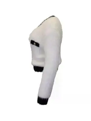 Maje Muffy Fuzzy Cardigan