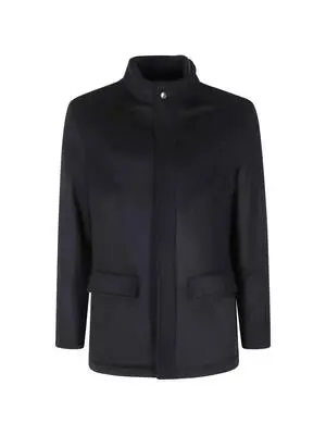 KIRED High-neck Flap-pocket Jacket