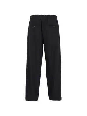 Giorgio Armani Virgin-wool Pleated Trousers