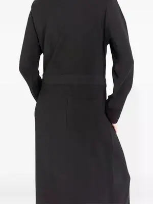 SOCIETE ANONYME Pleated Wrap-style Midi Dress