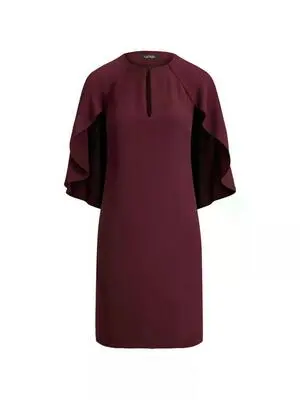 Ralph Lauren Tiveah Cape-sleeve Mini Dress