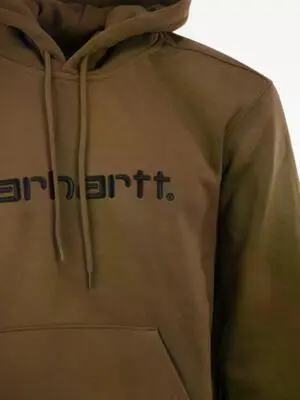 Carhartt Work In Progress Hooded Sweatshirt With Embroidered Logo