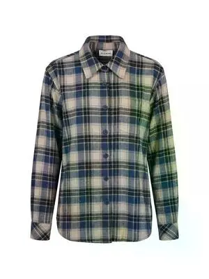 P.a.r.o.s.h Check-print Cotton Shirt - Neutrals