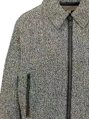 Michael Kors Cotton Blend Tweed Jacket