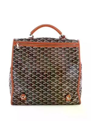Goyard Saint Leger Briefcase Coated Canvas Backpack